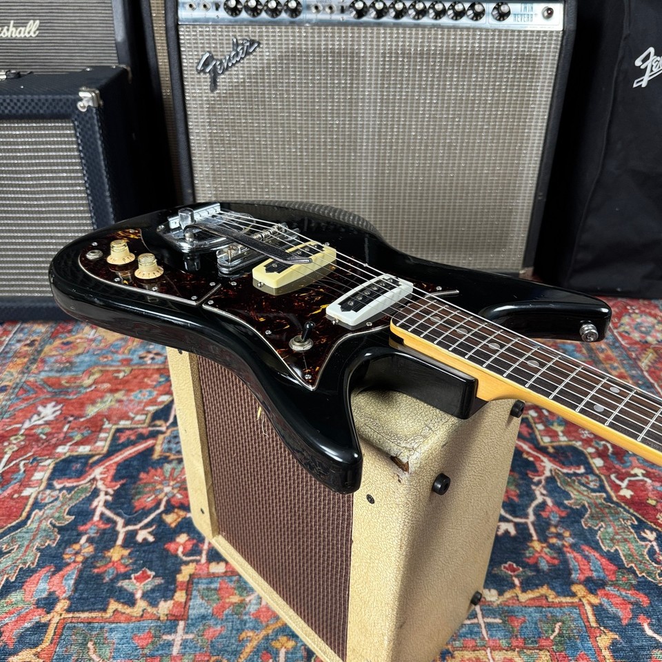 Teisco 2K-L Shark Fin Solidbody Bizarre Guitar 1960's | eBay