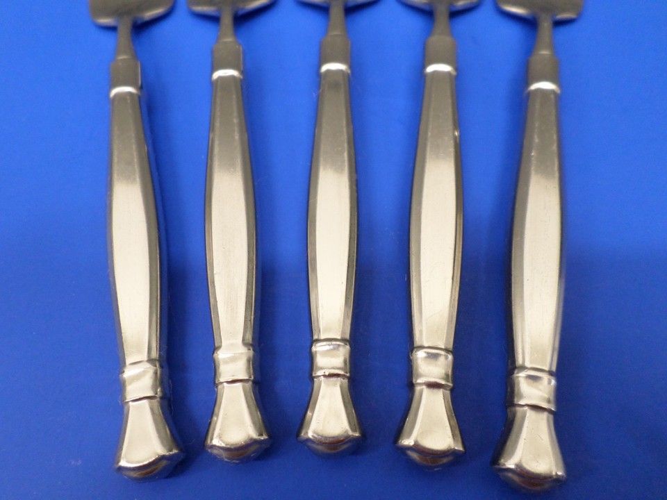5 - Oneida ACT II / ACT 2 All Satin Cube Mark Stainless Flatware 7 ...