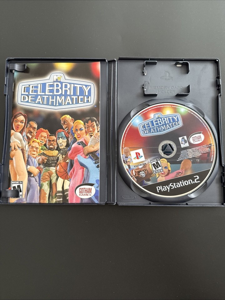 MTV Celebrity Deathmatch - Sony Playstation 2 CIB MINT | eBay