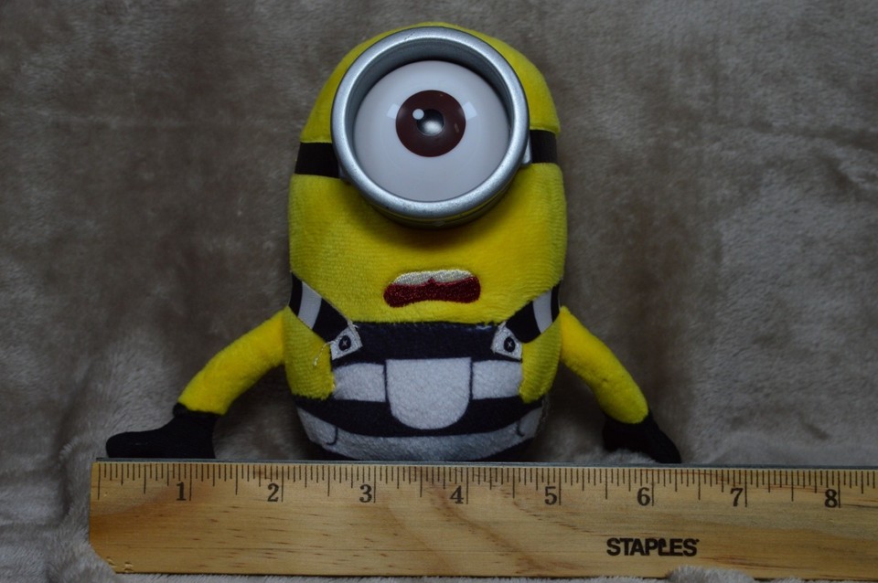 Minion Jail Plush Ty Carl Toy Despicable Me 3 One Eye Stuffed Animal ...