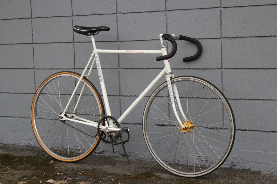 Vintage 1986 Schwinn Madison Track Bike Fixed Gear Steel 57cm L ...