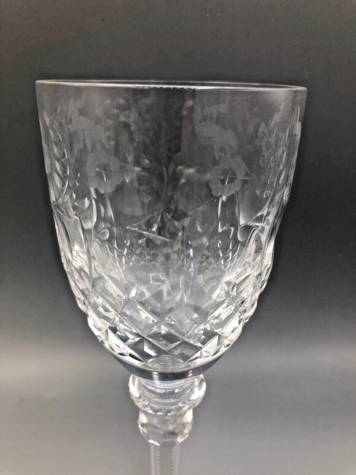 Gallia Crystal Stemware by Rogaska individual Wine Glasses 7.75" | eBay