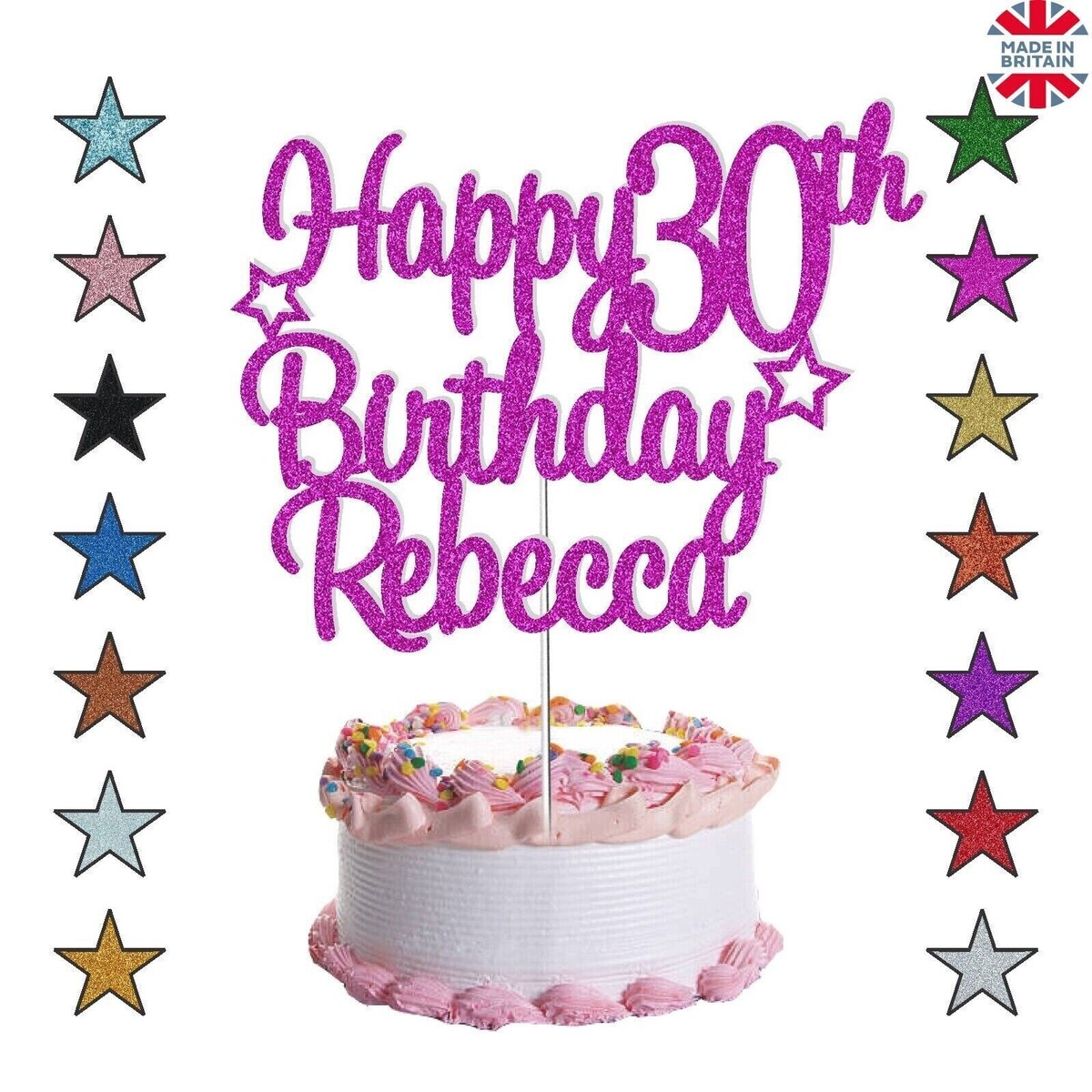 Happy Birthday Becca Cake
