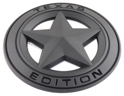3D METAL Texas Edition Emblem Decal Sticker Lone Star Badge For Truck ...