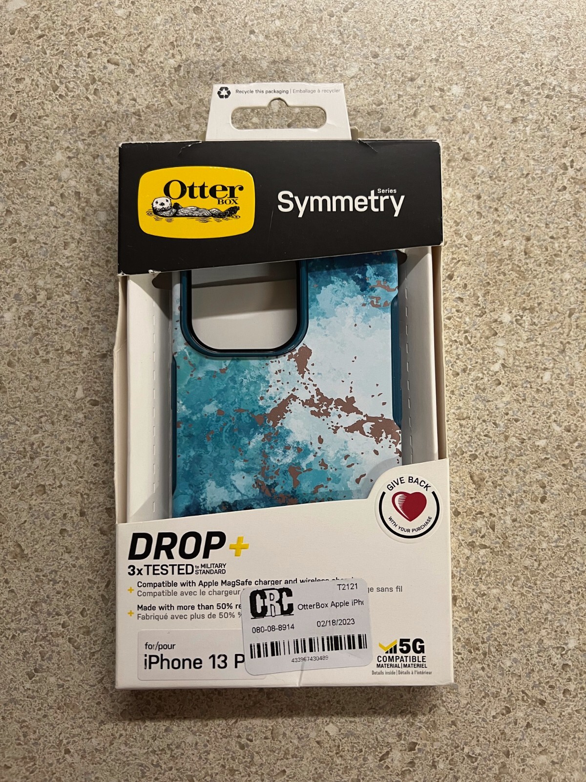 OtterBox SYMMETRY Case for iPhone 13 Pro Seas the Day New Damaged Open ...