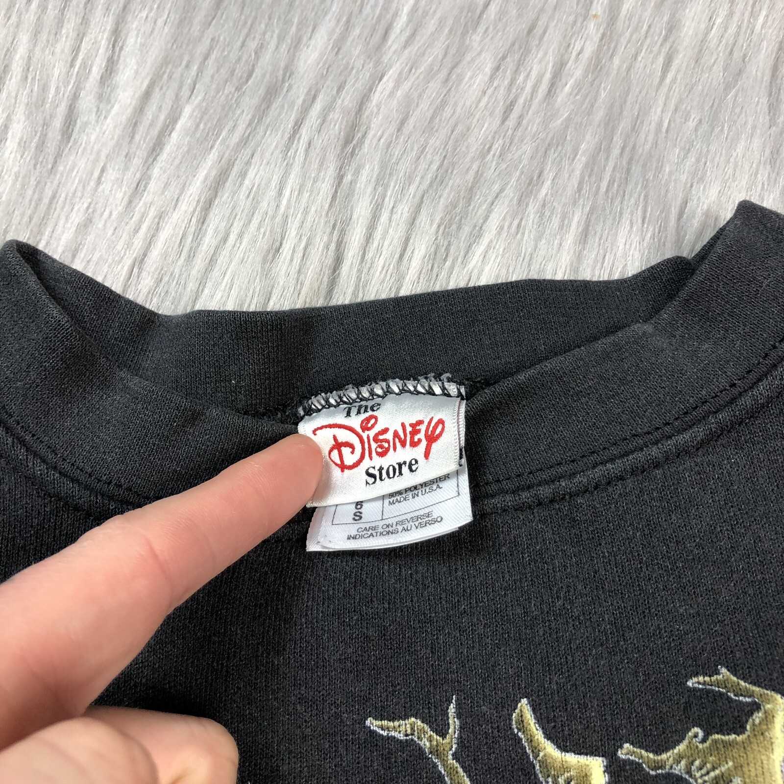 Vintage Childrens Disney Store 90s Black Winnie The P… - Gem