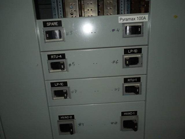 Siemens ITE SB Switchboard 2000a 3ph 208y/120v Fused Main Breaker ...