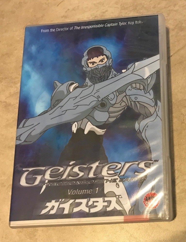 Geisters Fractions of the Earth Volume 1 + bonus pin DVD in case w ...
