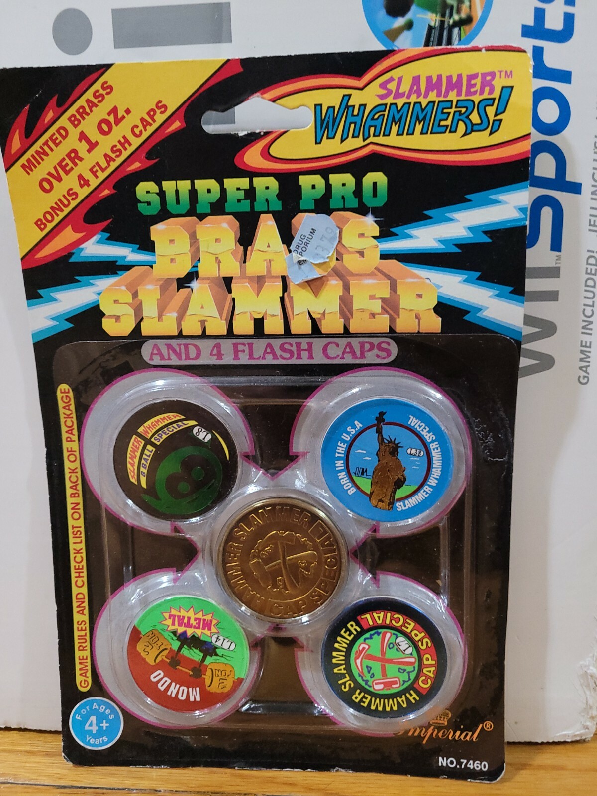 NIP・Super Pro Brass SLAMMER WHAMMERS・4 Flash Caps・1 Slam -CapVac -Mondo ...
