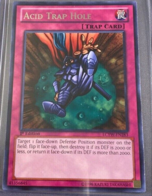 1x (LP) Acid Trap Hole - LCYW-EN283 - Rare - 1st Edition YuGiOh | eBay