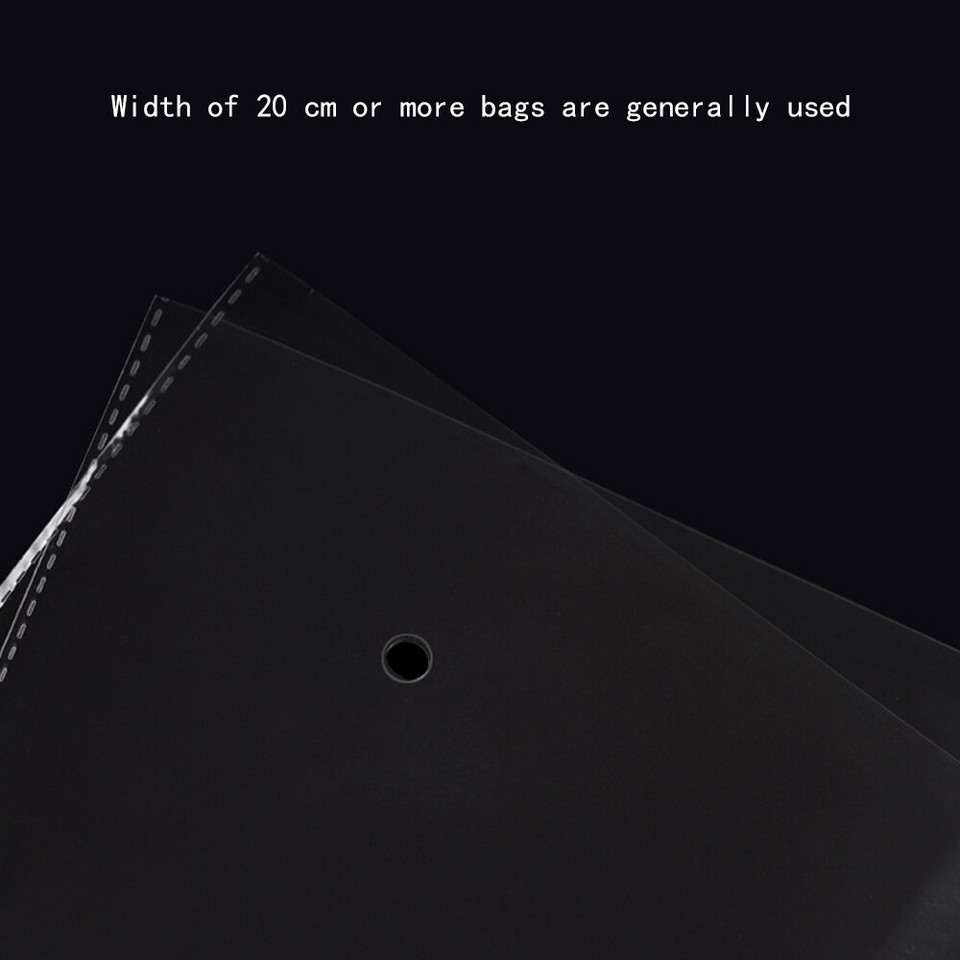 60x 450g 16 SILK 12" Clear Plastic Vinyl Record Outer Sleeves Slimline ...