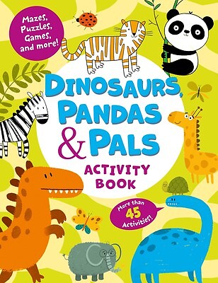 Dinosaurs Pandas & Pals Activity Book Mazes Puzzles Games an by Gushcha ...