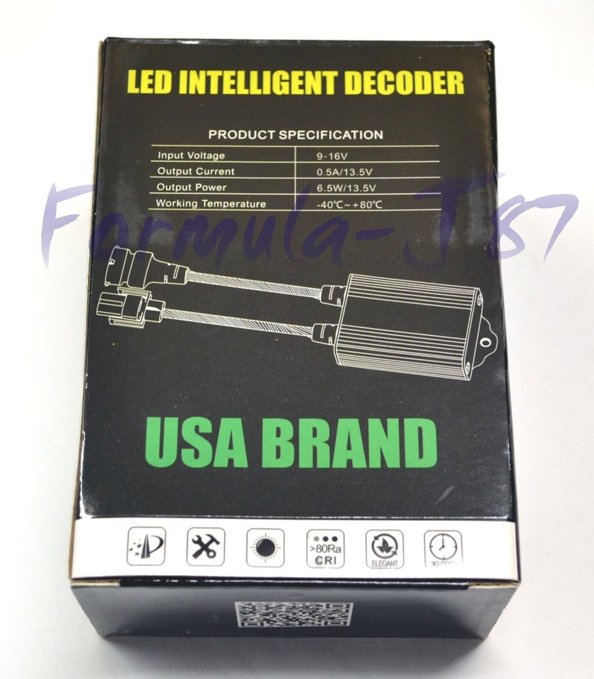 LED Warning Canceler Anti-Flicker Error Fix 9007 HB5 Head Light Dual ...