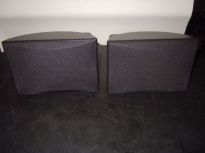 Techwood Two Rear Surround Speakers Model SR7 New W/Box | eBay