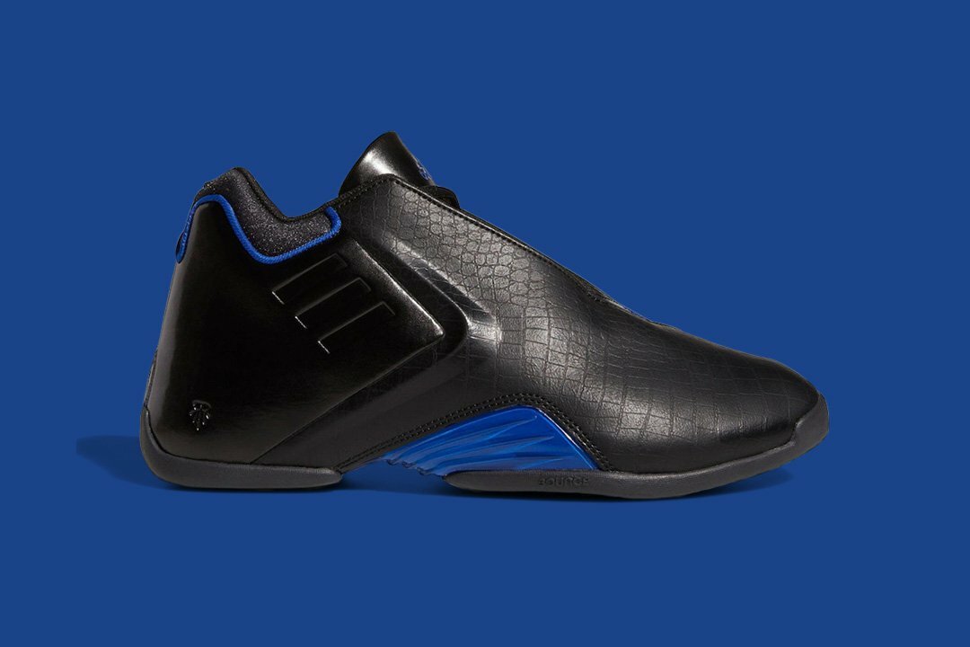 ADIDAS T-MAC 3 AWAY RESTOMOD MEN SIZE 7.0 to 9.5 NEW BLACK BASKETBALL ...