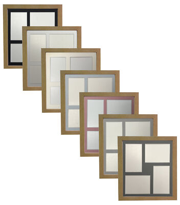 Multi Image Collage Photo Frames 30x30cm for 4 Images 6 x 4 Inch ...