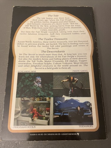 The Secret A Treasure Hunt Byron Preiss 1982 Rare Book | eBay