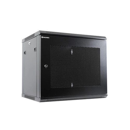 9U Wall Mount Server Cabinet Network Rack Enclosure, Quiet Cooling Fan ...