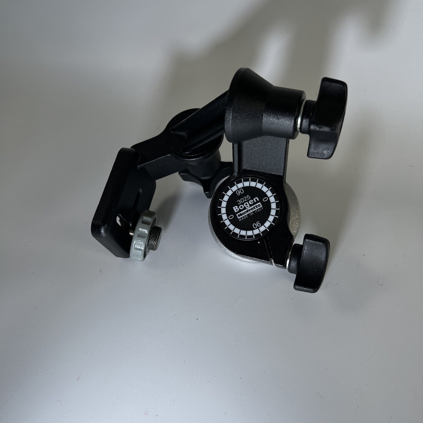 Manfrotto Bogen 3025 3 Way Pan Tilt Tripod Head Italy | eBay