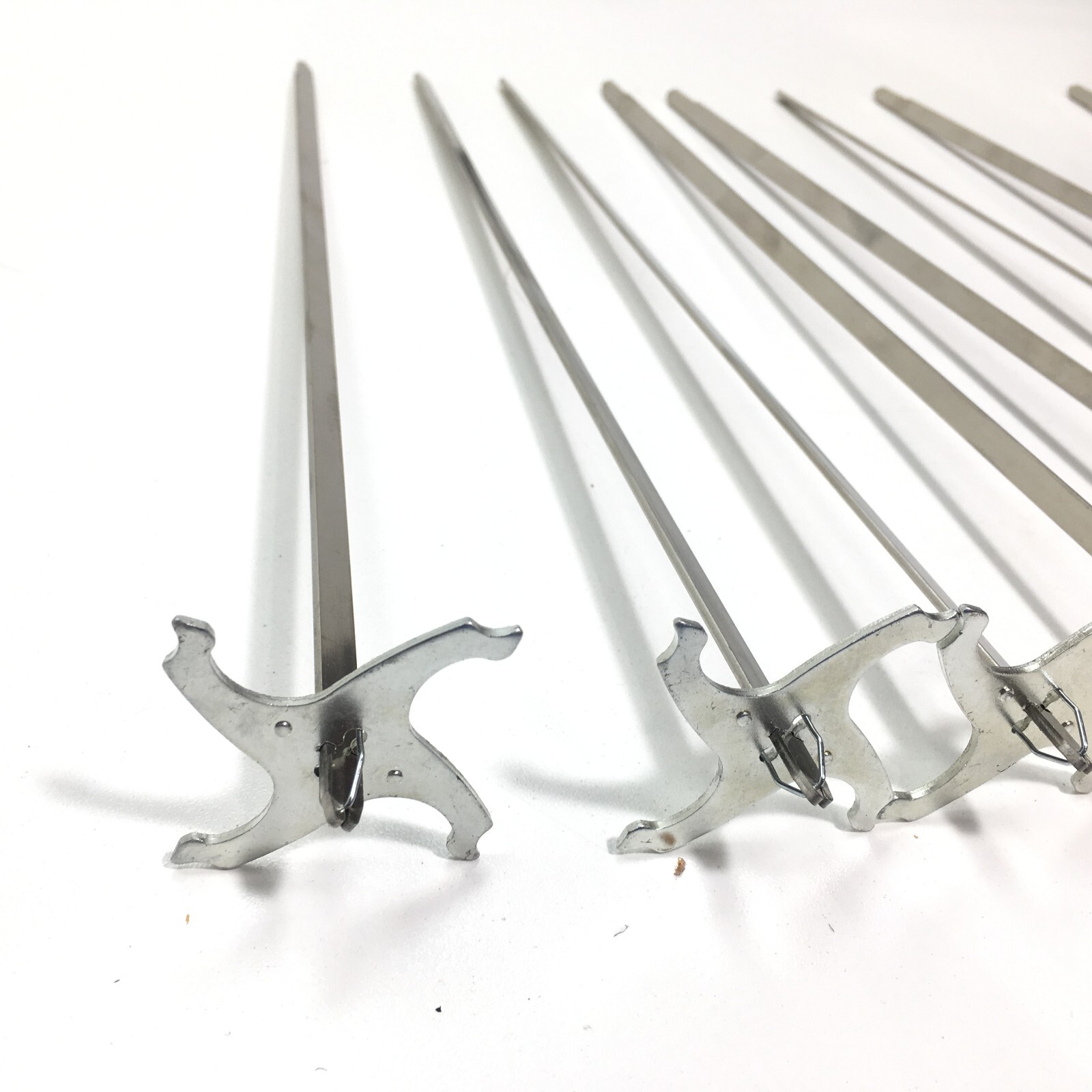 (Set of 8) Ronco Showtime Rotisserie 4000 5000 Kabob Spit Rods 11 ...