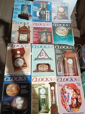 Clocks Magazine Jan-Dec 1984 Acceptable Used Condition | eBay UK