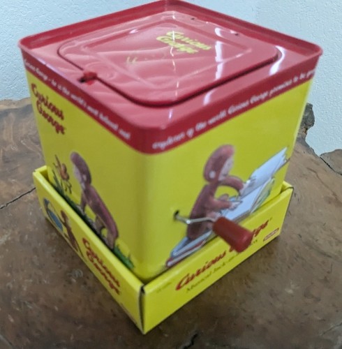 Schylling Classic Curious George Musical Jack in the Box Toy for sale ...