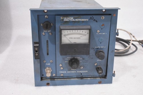 TELEDYNE ANALYTICAL INSTRUMENTS 316A OXYGEN TRACE ANALYZER, PANEL MOUNT ...