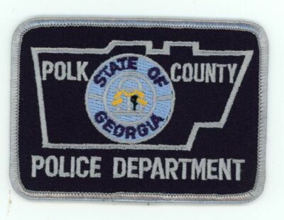 GEORGIA GA POLK COUNTY POLICE NICE SHOULDER PATCH SHERIFF | eBay