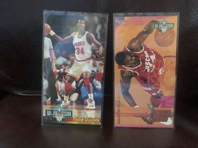 1993-94 NBA Jam Session Slam Dun Heroes Hakeem Olajuwon # 6 / 83 ...