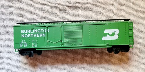 Burlington Northern Model Train HO Scale Vintage 8 inch Plastic Free ...