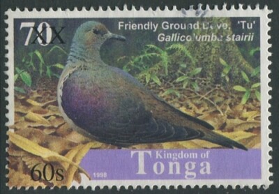 Tonga 2002 SG1555 60s on 70s Friendly ground dove #1 FU | eBay