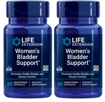 Life Extension Women Bladder Support 2X60Caps Urox/Cravetox/Lindera Non ...