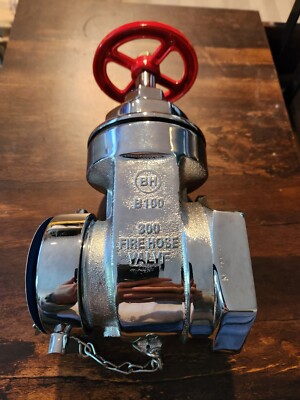 B100 300 Firehose Valve,FM 3" x 2-1/2" 37WL BH, Wedge Gate Valve, NEW ...
