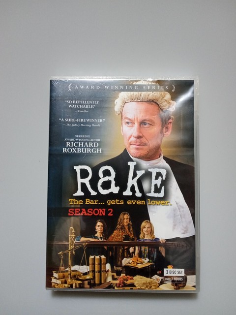 Rake: Season 2 (DVD, 2013, 3-Disc Set) for sale online | eBay