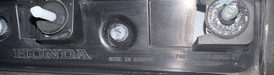 2009-2015 Honda Pilot Trunk Tailgate Liftgate Handle OEM 74810-SZAA ...