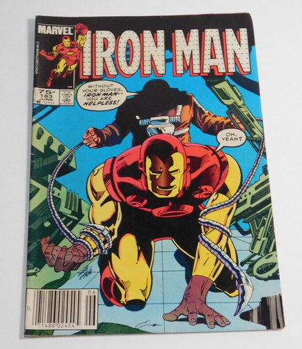 Iron Man #183 June 1984 Marvel Comics Newsstand | eBay
