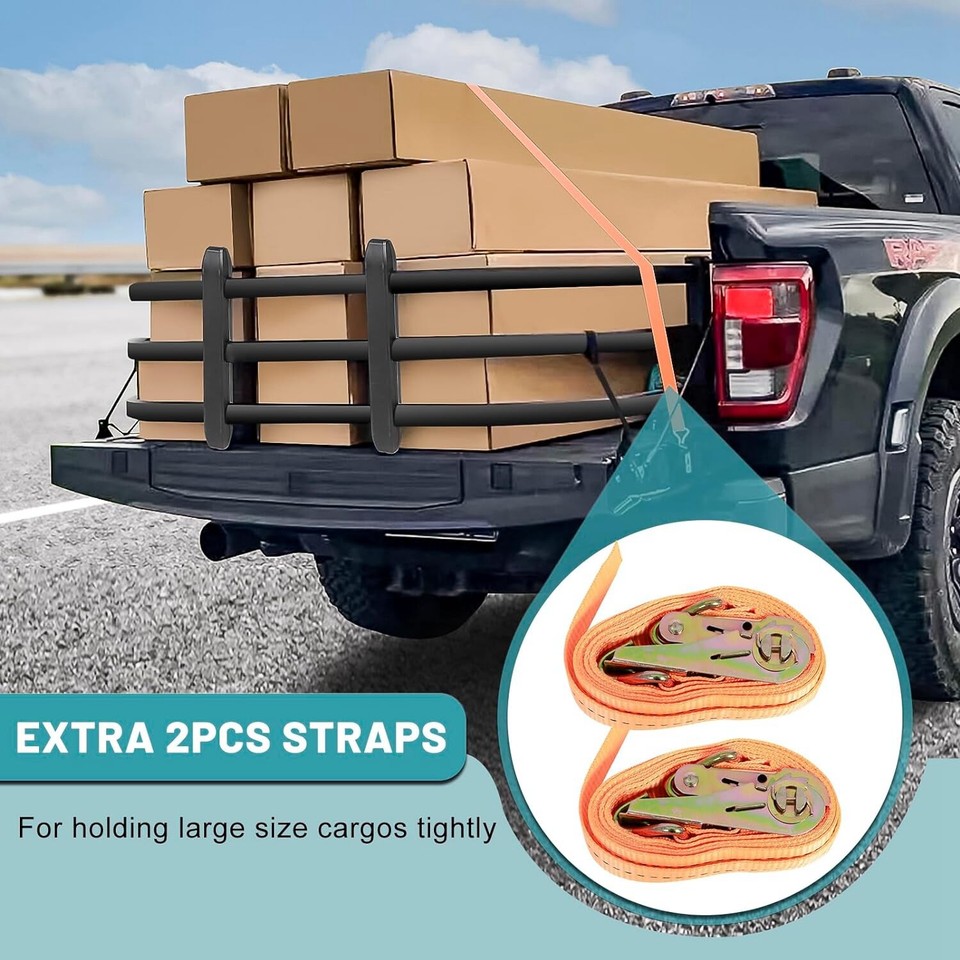 Truck Bed Extender Retractable Tailgate Extension for RAM/F150 ...