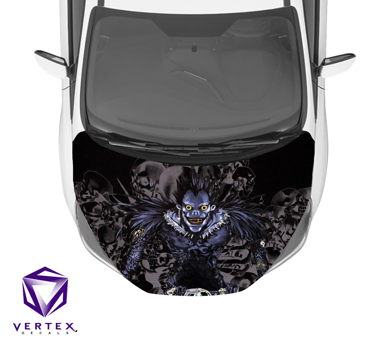 Ryuk Death Note Anime Hood Wrap Weatherproof Vinyl Decal 50X60 Warranty ...