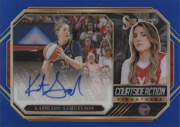 2024 Panini Select WNBA - Courtside Action Signatures Katie Lou ...