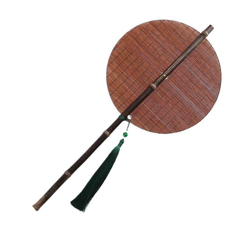 Handmade Bamboo Fan Lacquer Fan Ornament Chinese Hanfu Fan Folding ...