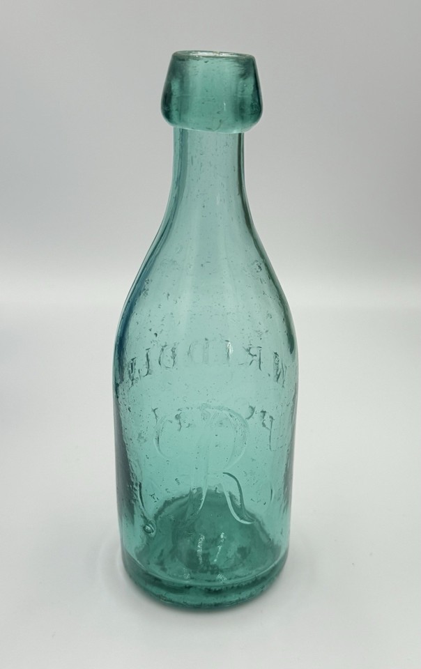 Antique W. RIDDLE Soda Bottle Philadelphia, PA IRON PONTIL | eBay