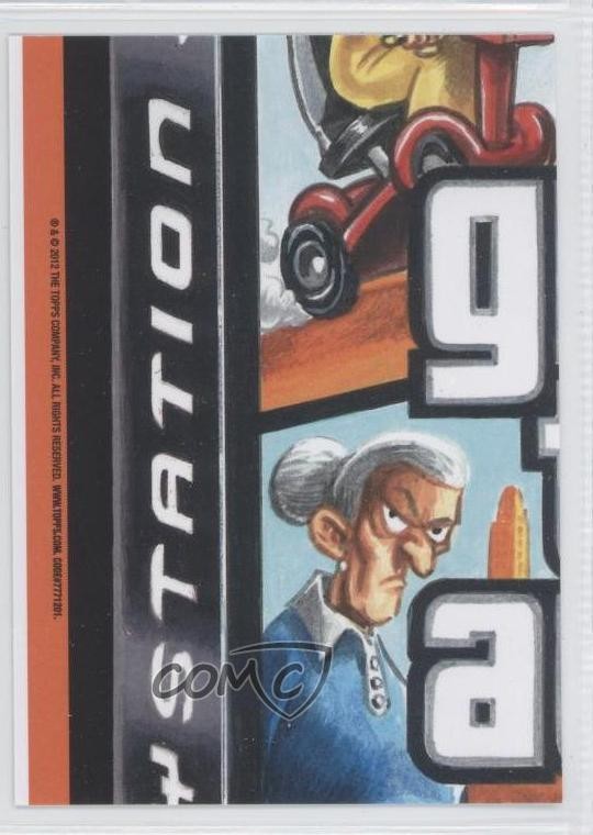 2012 Topps Wacky Packages All-New Series 9 Flash Foil Hubble Bubble #15 ...