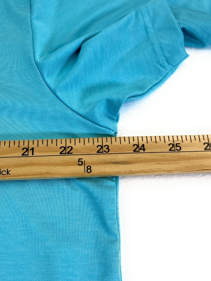 Under Armour Men Loose HeatGear Course Logo Performance Blue Golf Polo ...