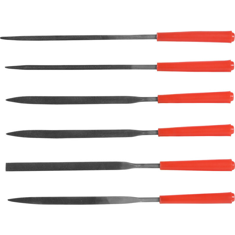 6x Mini Needle File Set Precision Micro Files Craft Metal Work Tools ...