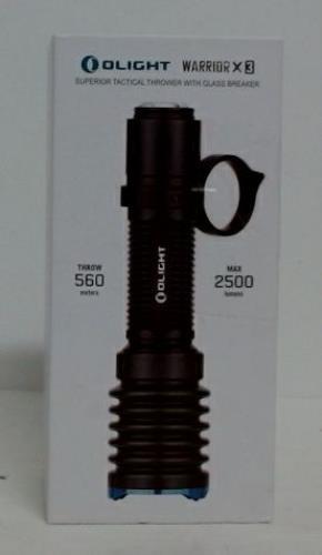 NEW OPEN BOX Olight Warrior X 3 Rechargeable Long Throw LED Flashlight ...