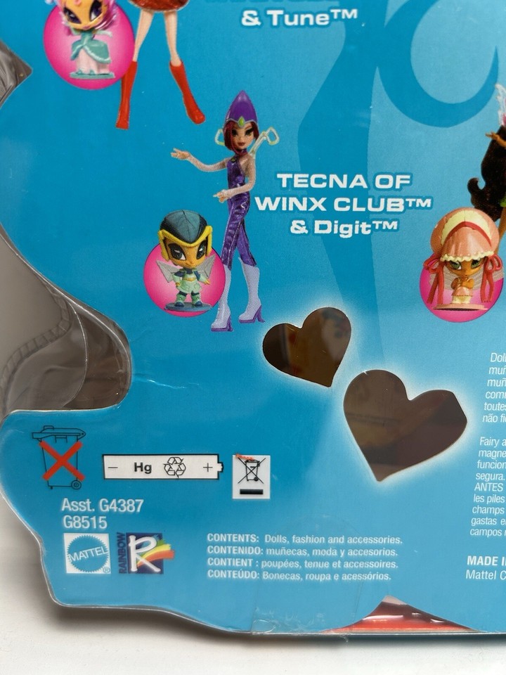 Mattel Stella of WINX CLUB + Pixie Amore 2005 Doll G8515 NEW NIP Sealed ...