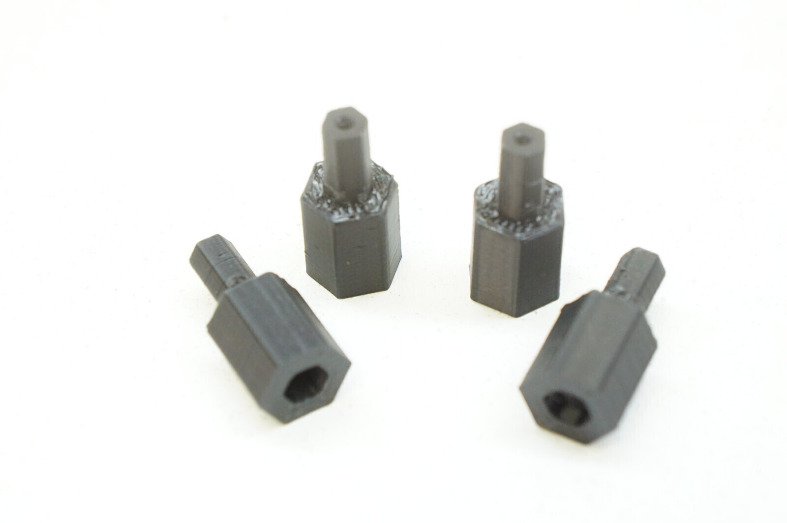 5mm to 5mm wheel hex hub adapters for WPL C34 C24 Crawler 1/2" Widen ...