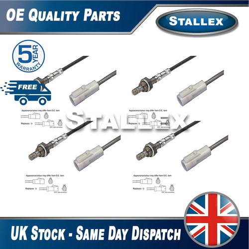 Fits Ford Focus Focus C-Max C-Max Set of 4 Lambda Sensors Front + Rear Stallex | eBay UK