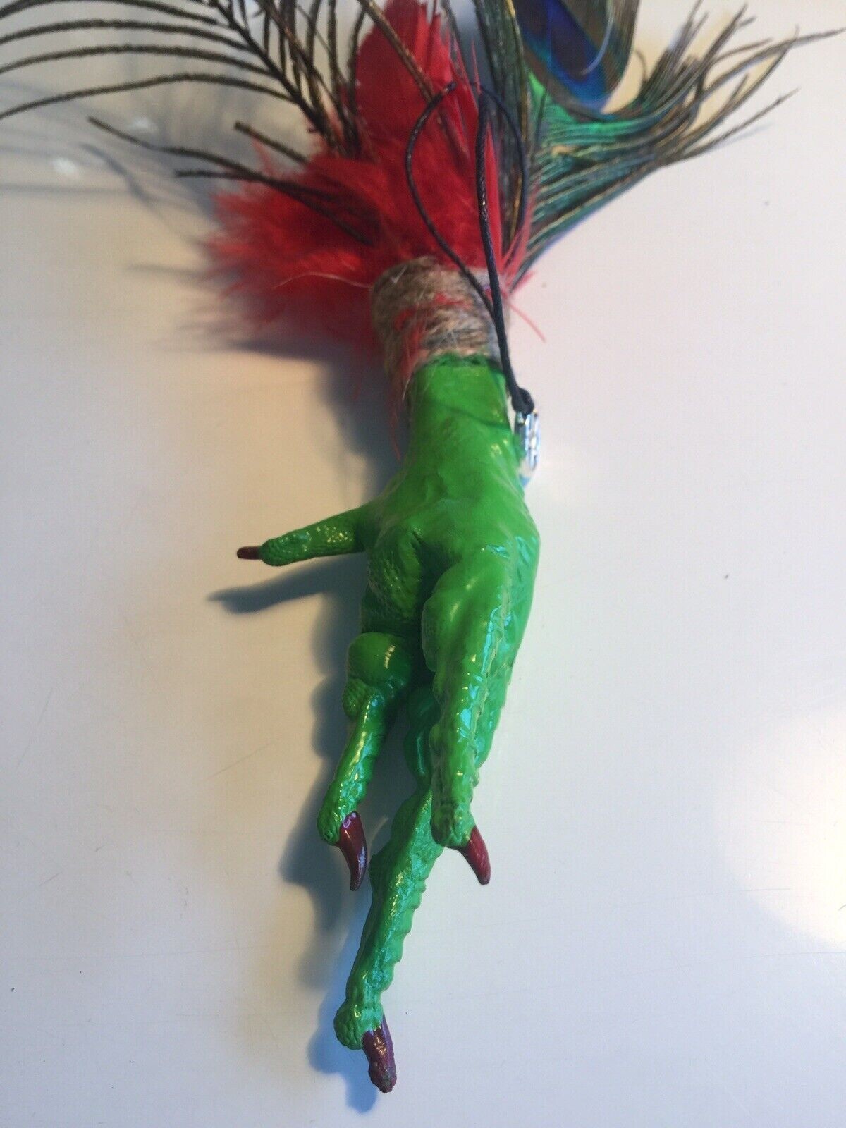 HEXit - Chicken Foot - Voodoo Protection Green - Hand Made - Witch ...