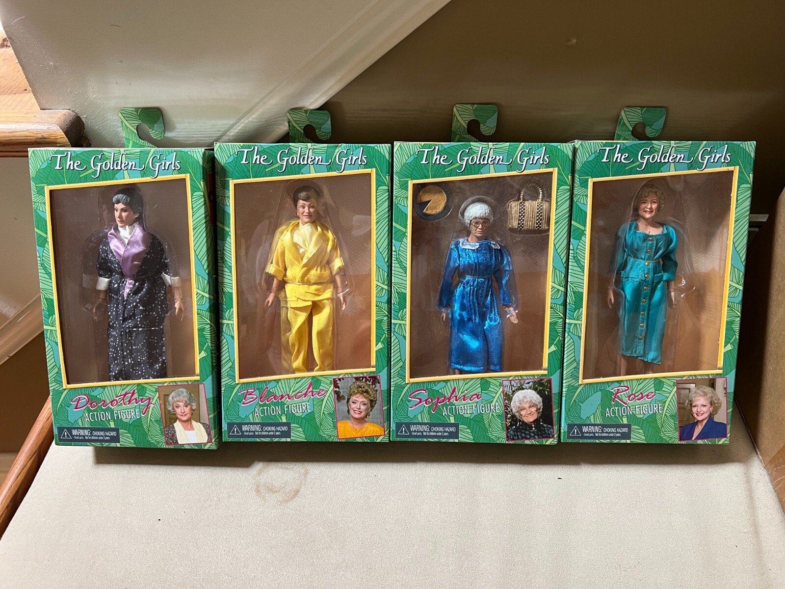 NECA 8" Clothed Golden Girls Doll Set of 4 Figures * Dorothy Rose ...